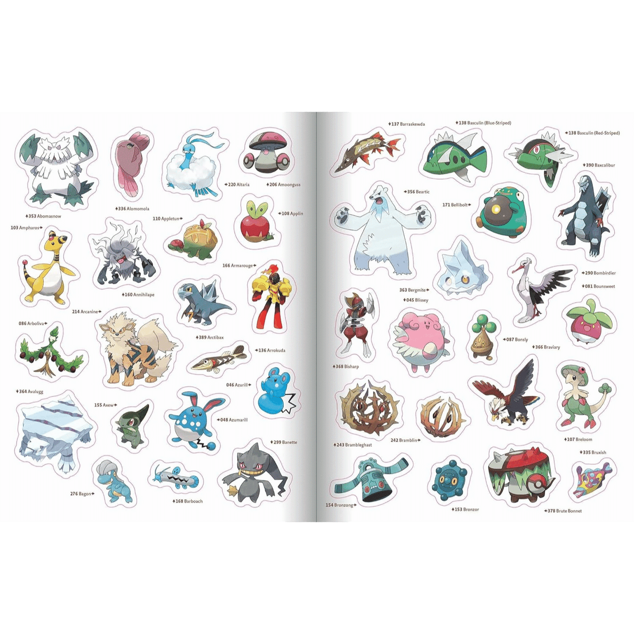 Pokemon: The Official Sticker Book of the Paldea Region - Game Nerdz