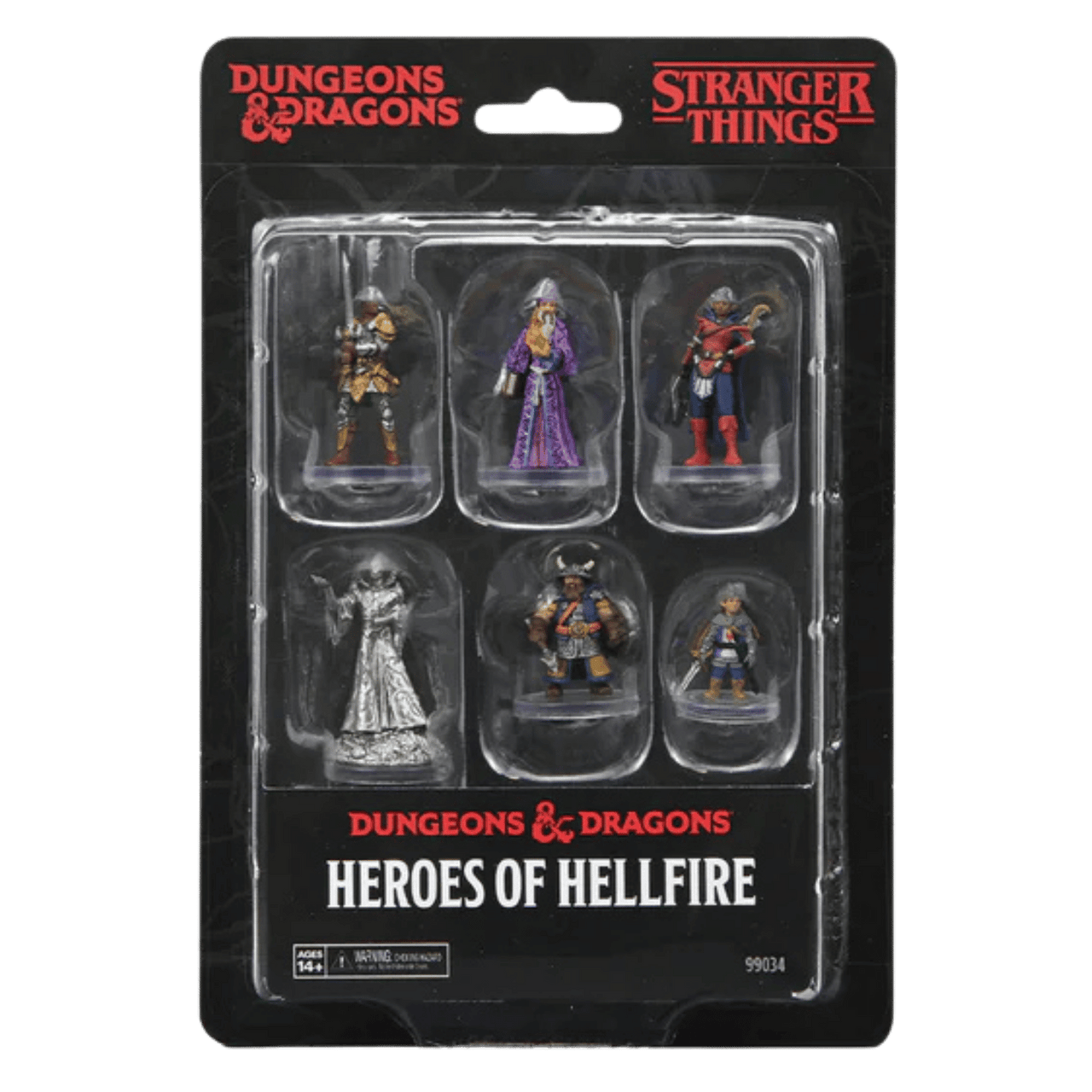 Dungeons & Dragons RPG: Stranger Things: Heroes of Hellfire Miniatures ...