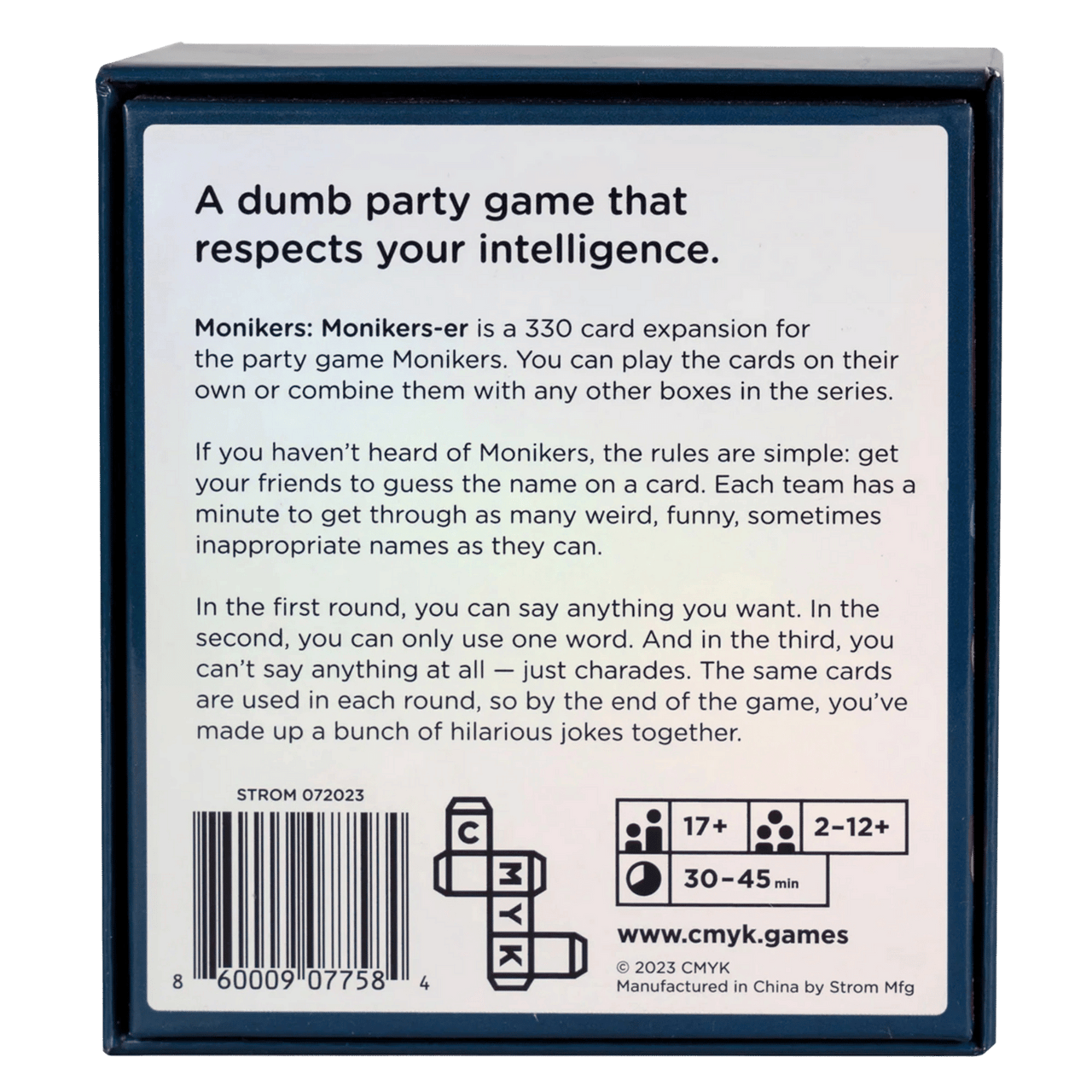 Monikers: Monikers-er - Game Nerdz