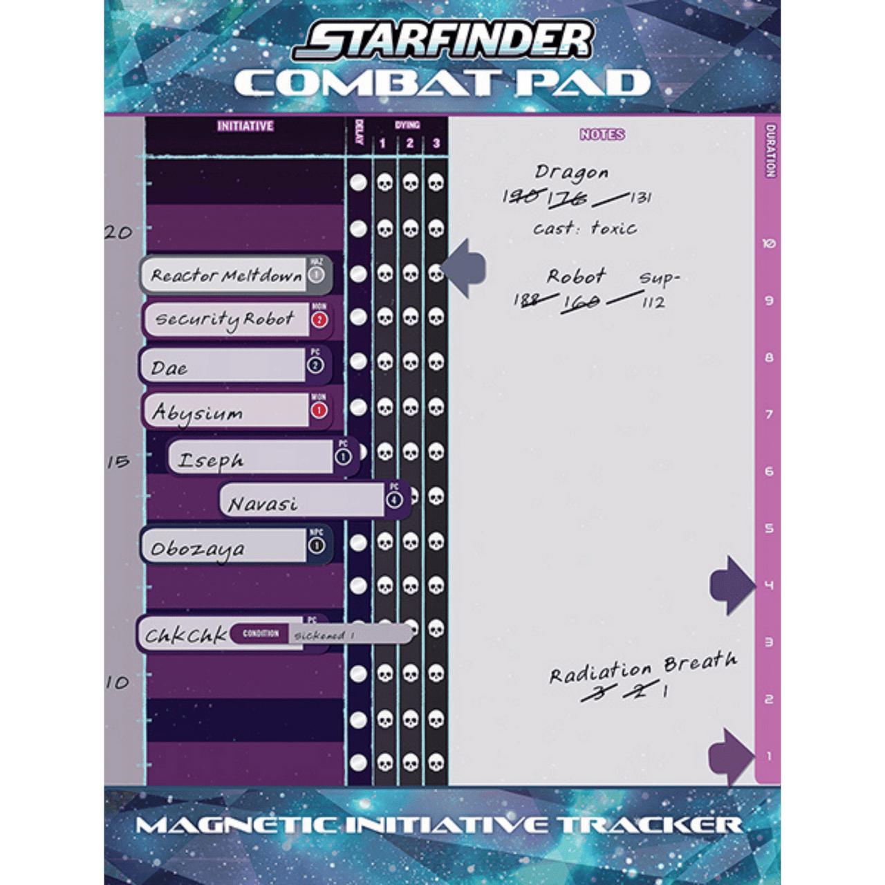 Starfinder RPG 2nd Edition: Combat Pad - Game Nerdz