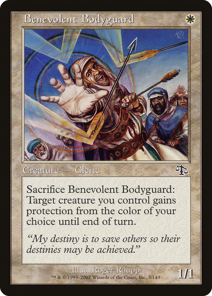Benevolent Bodyguard (JUD-005) - Judgment - Game Nerdz