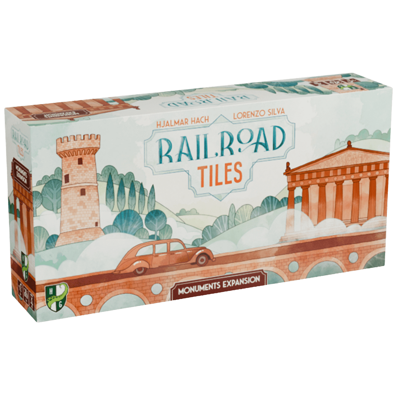 Railroad Tiles: Monuments Expansion - Game Nerdz