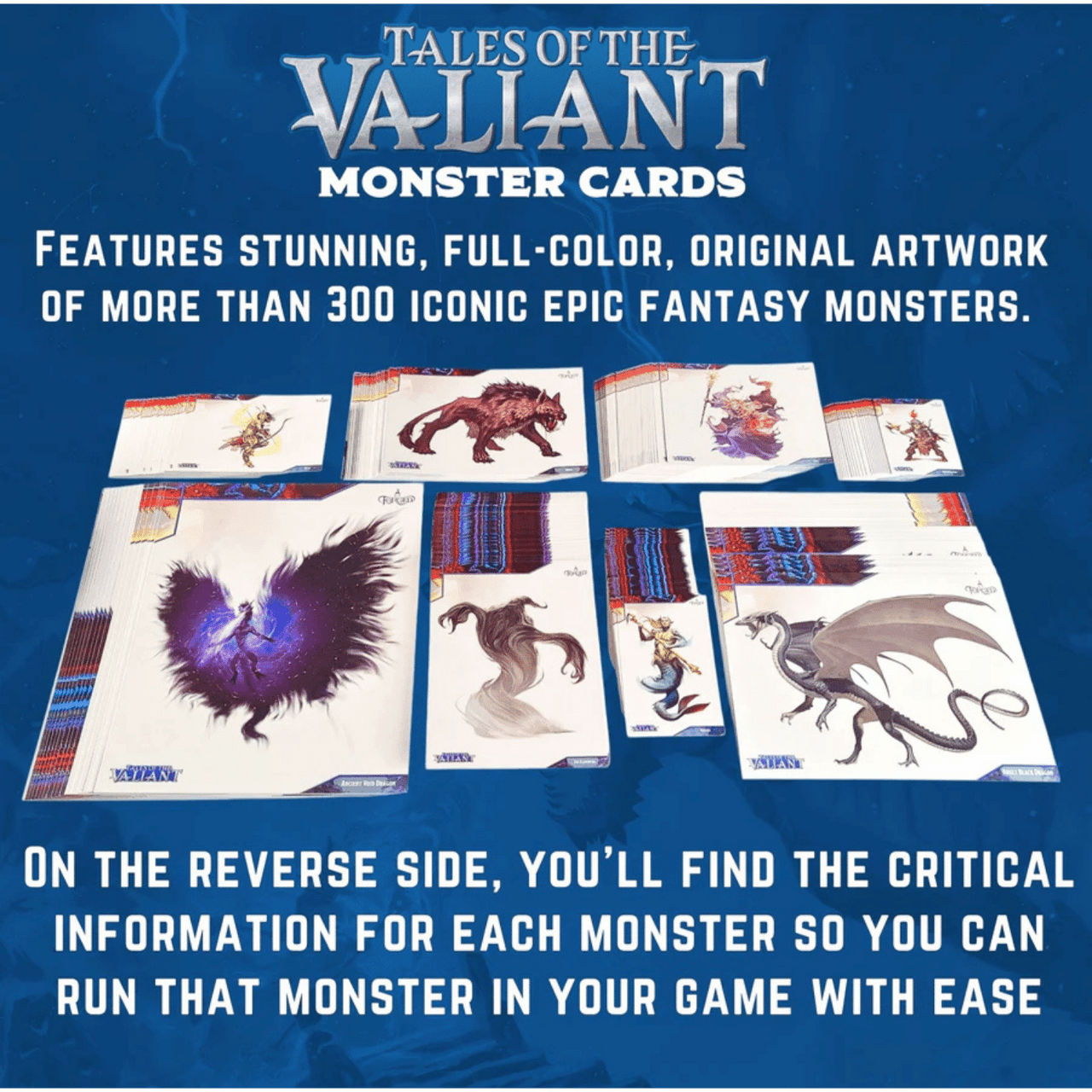 Tales of the Valiant RPG: Monster Vault - Monster Cards - Game Nerdz