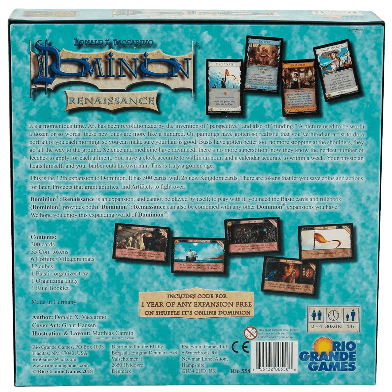 Dominion: Renaissance Expansion - Game Nerdz