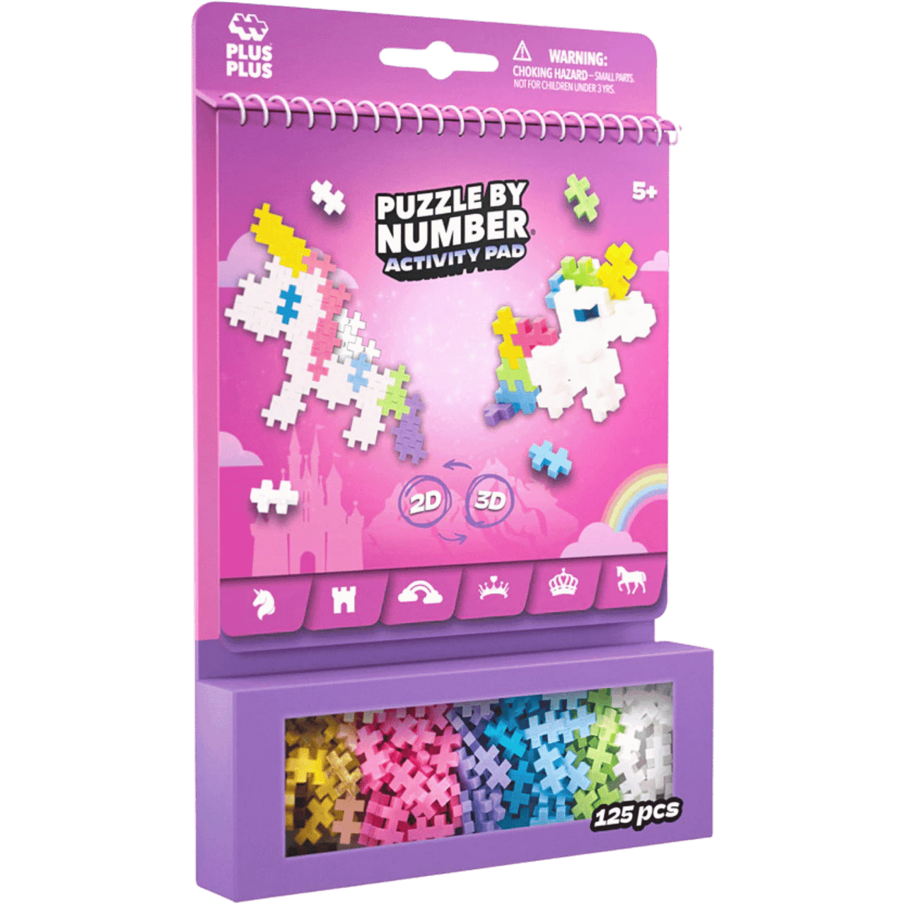 Plus-Plus: Puzzle By Number Activity Pad - Fairytale - Game Nerdz