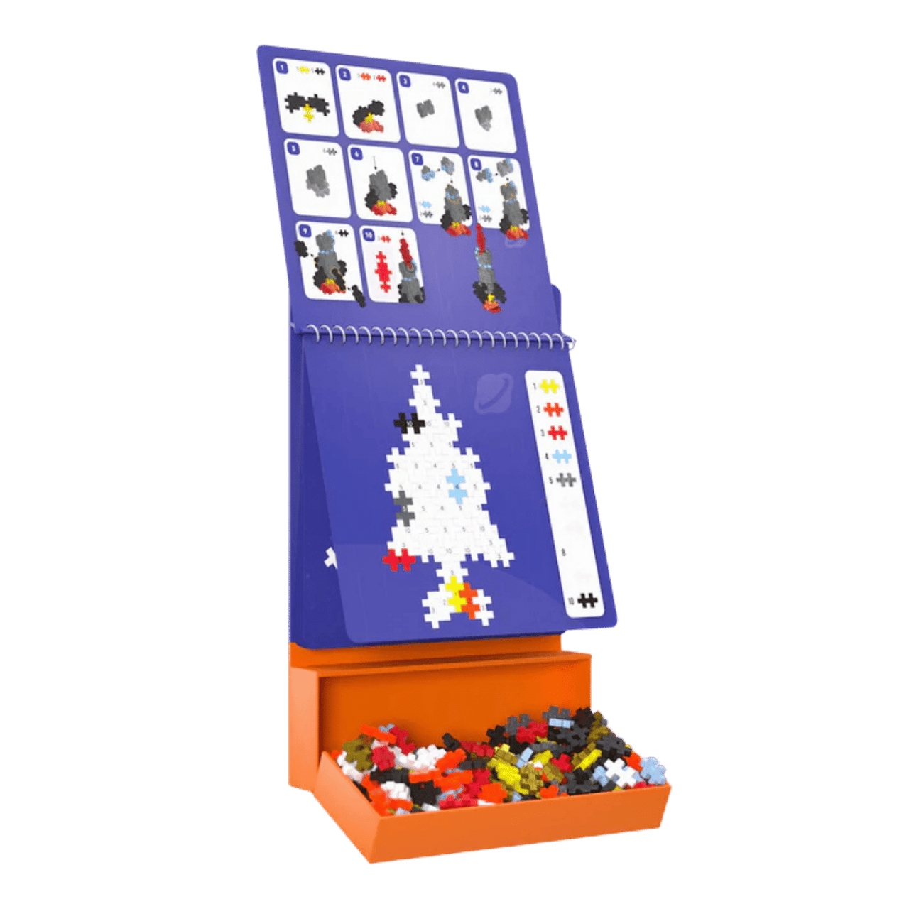 Plus-Plus: Puzzle By Number Activity Pad - Space - Game Nerdz