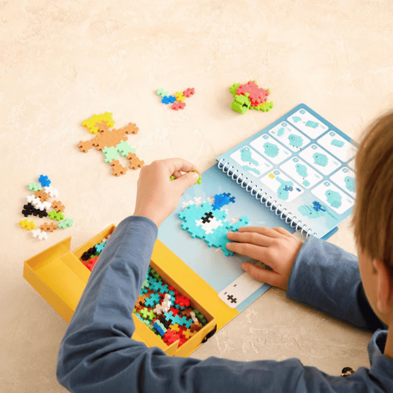 Plus-Plus: Puzzle By Number Activity Pad - Ocean - Game Nerdz
