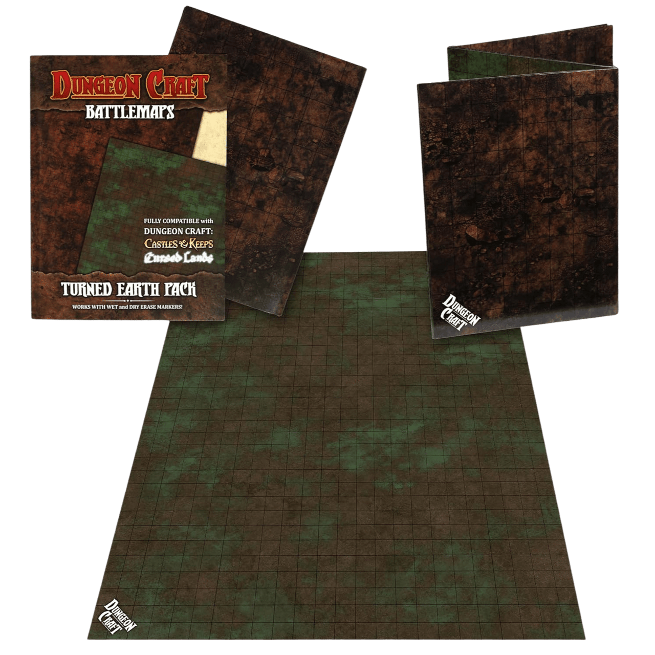Dungeon Craft: Battlemaps - Turned Earth Pack - Game Nerdz