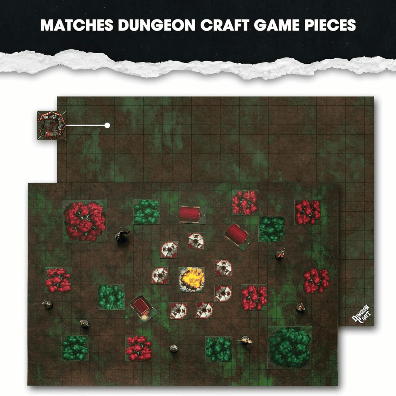 Dungeon Craft: Battlemaps - Turned Earth Pack - Game Nerdz
