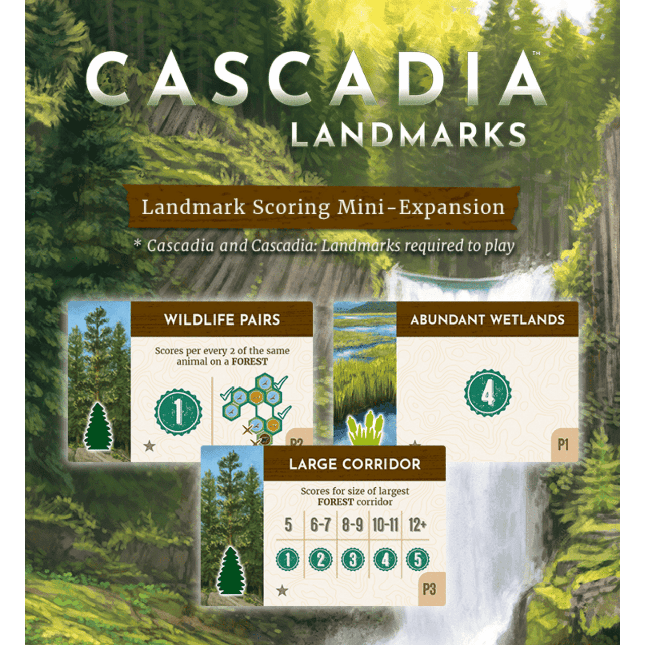 Cascadia: Landmarks Expansion (Kickstarter) - Game Nerdz