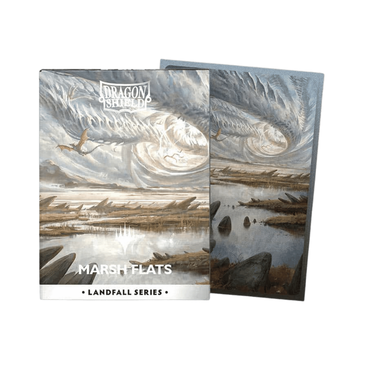Dragon Shield: MTG Landfall Series "Marsh Flats" - Matte Dual Art Card ...