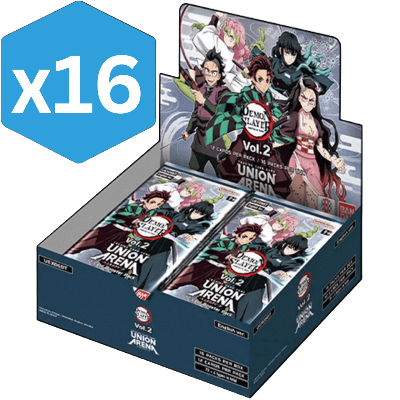Union Arena: Demon Slayer - Kimetsu no Yaiba Vol.2 - Booster Box ...