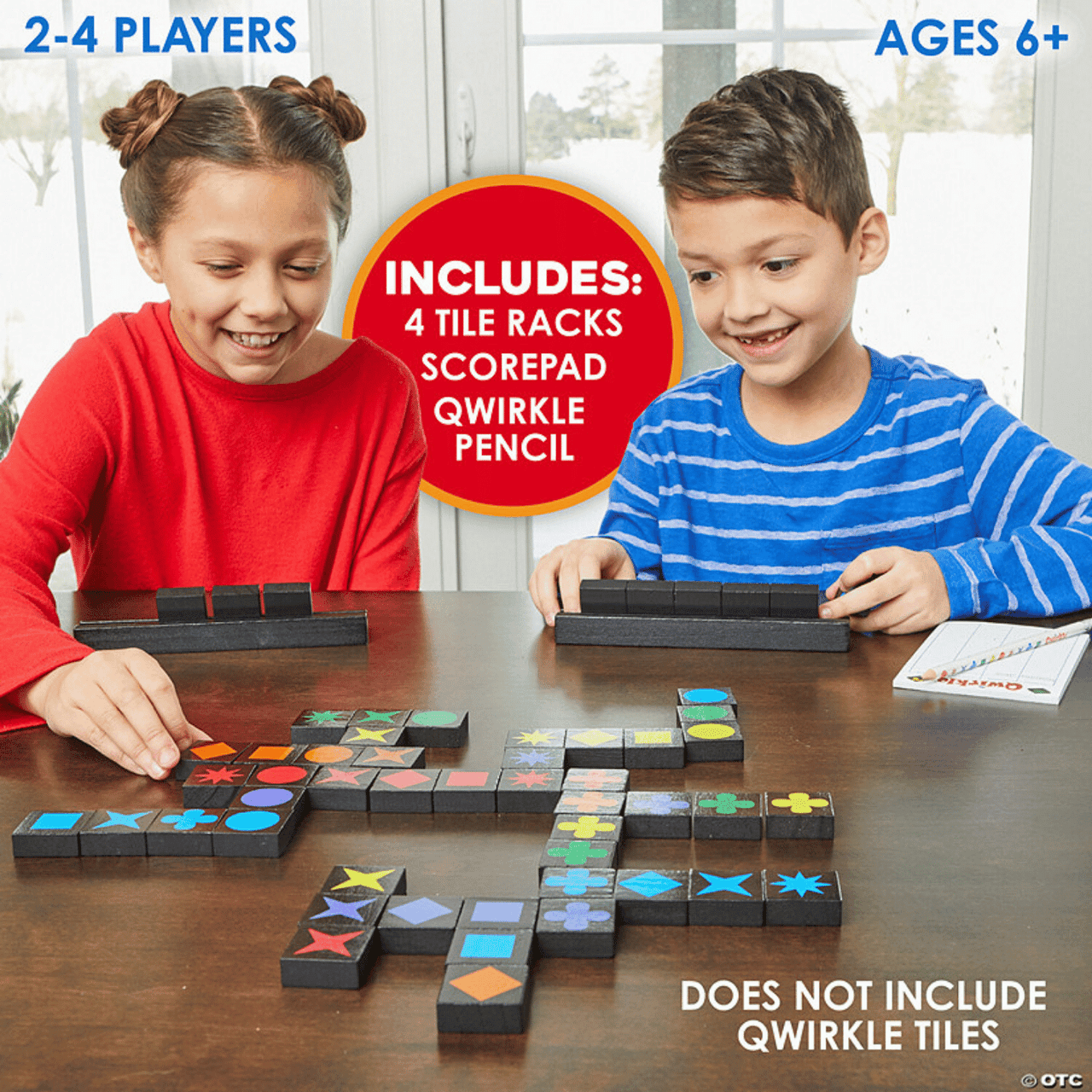 Qwirkle: Tile Racks & Scorepad Bonus Pack - Game Nerdz