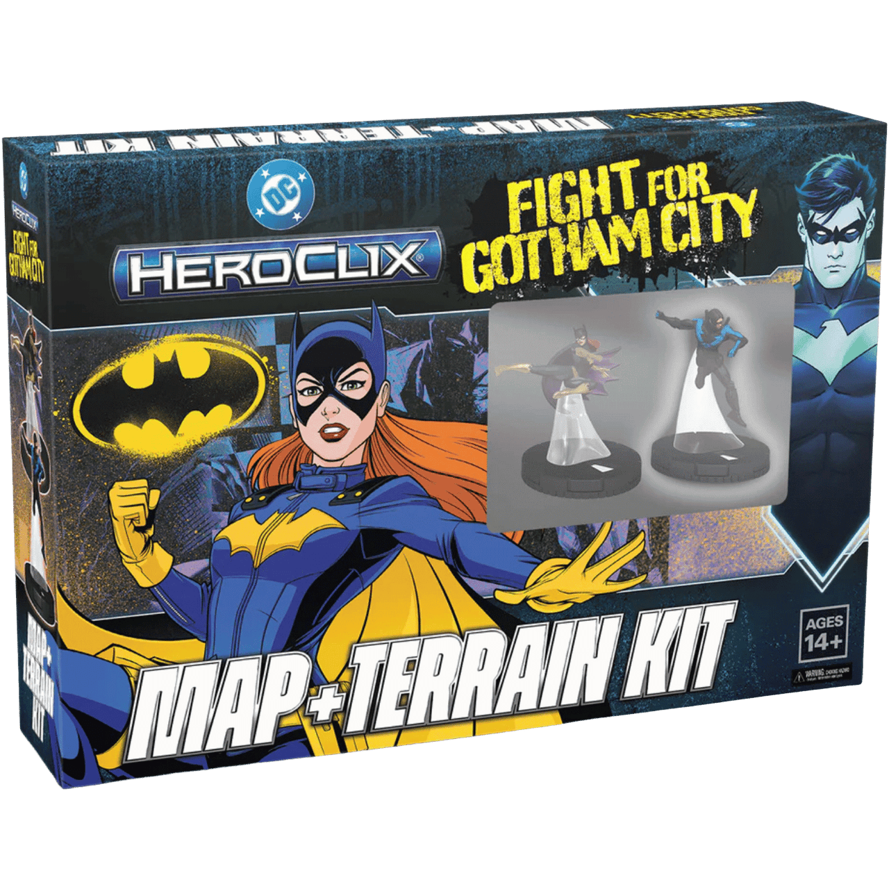 DC HeroClix: Fight for Gotham City - Map & Terrain Kit (PREORDER ...