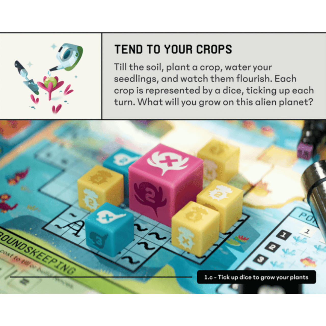 Tend (Kickstarter) w/ Tend KS Extras Box - Game Nerdz