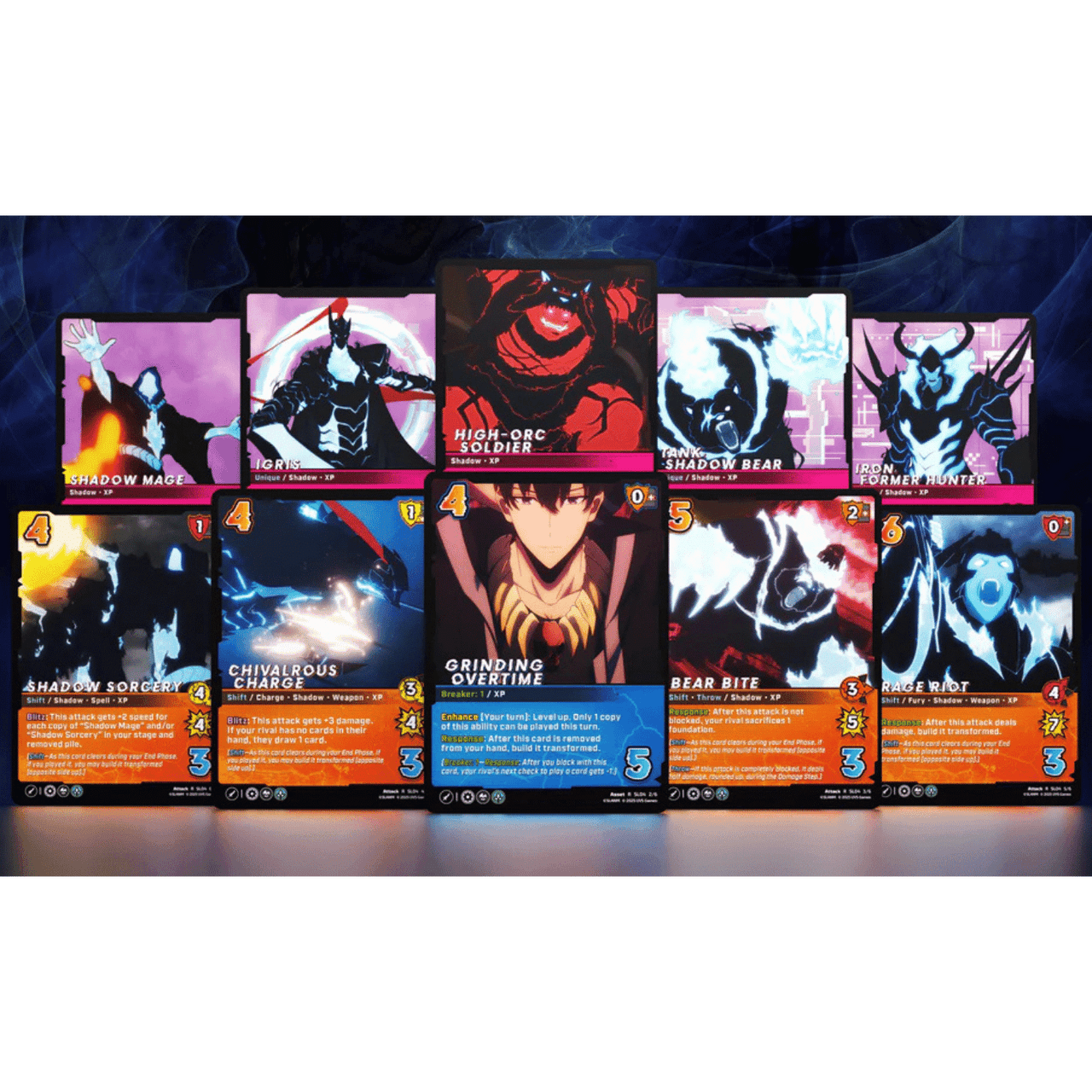 UniVersus TCG: Solo Leveling "Shadow Monarch" - Experience Bundle ...