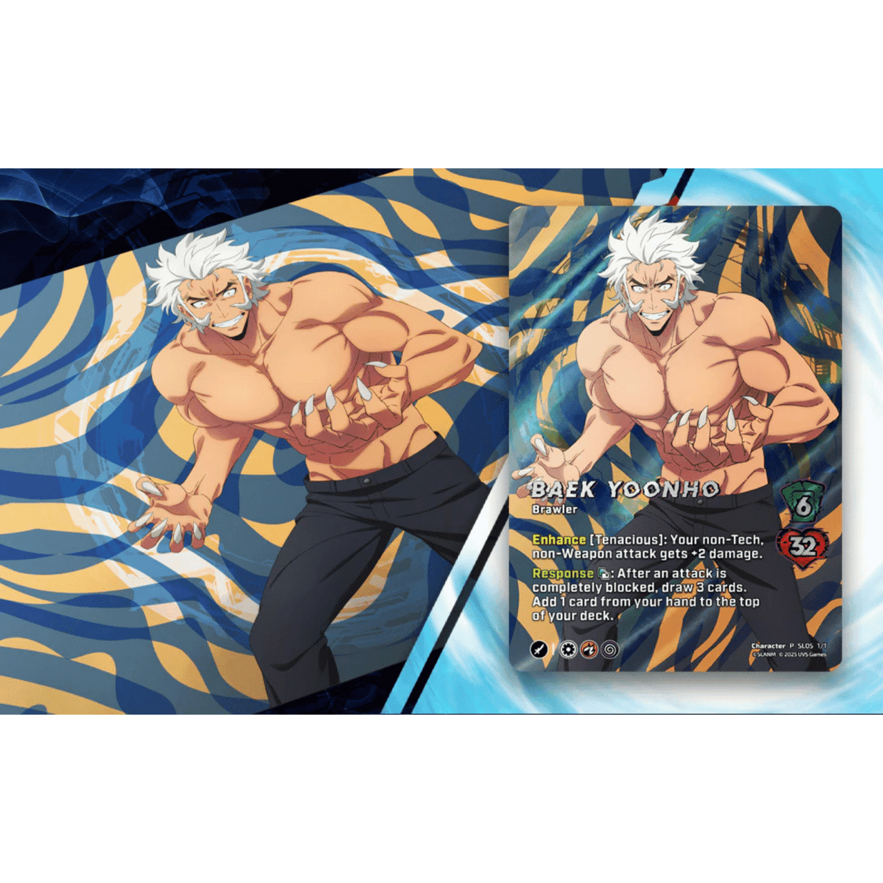 UniVersus TCG: Solo Leveling "Baek Yoonho" - Experience Bundle - Game Nerdz
