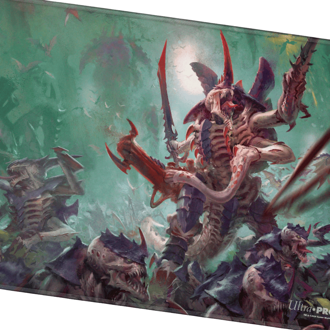 Ultra Pro Playmat: Warhammer 40K - Tyranid (Stitched Edge) - Game Nerdz
