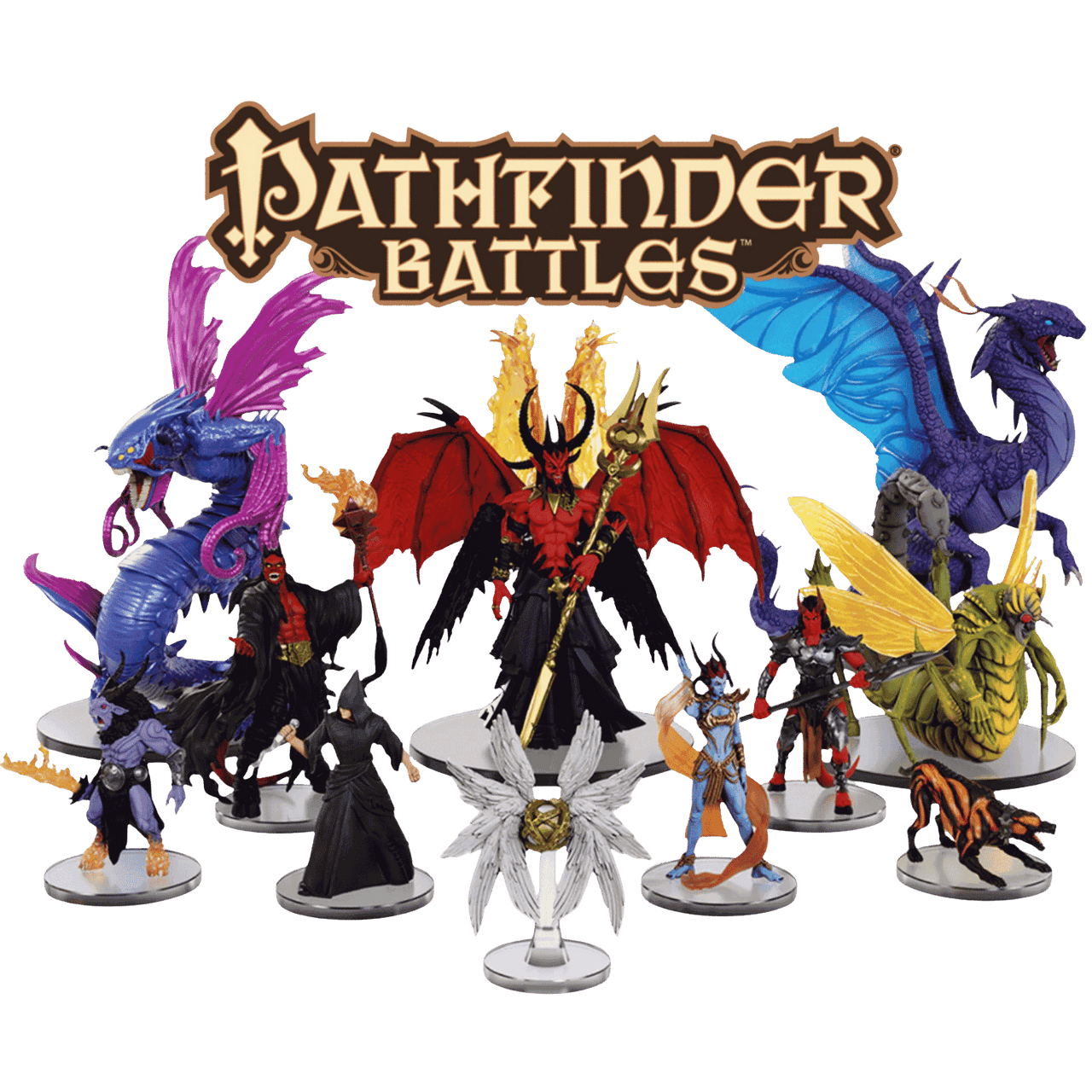 Pathfinder Battles Miniatures: Planar Perils - Booster Case (40) - Game ...