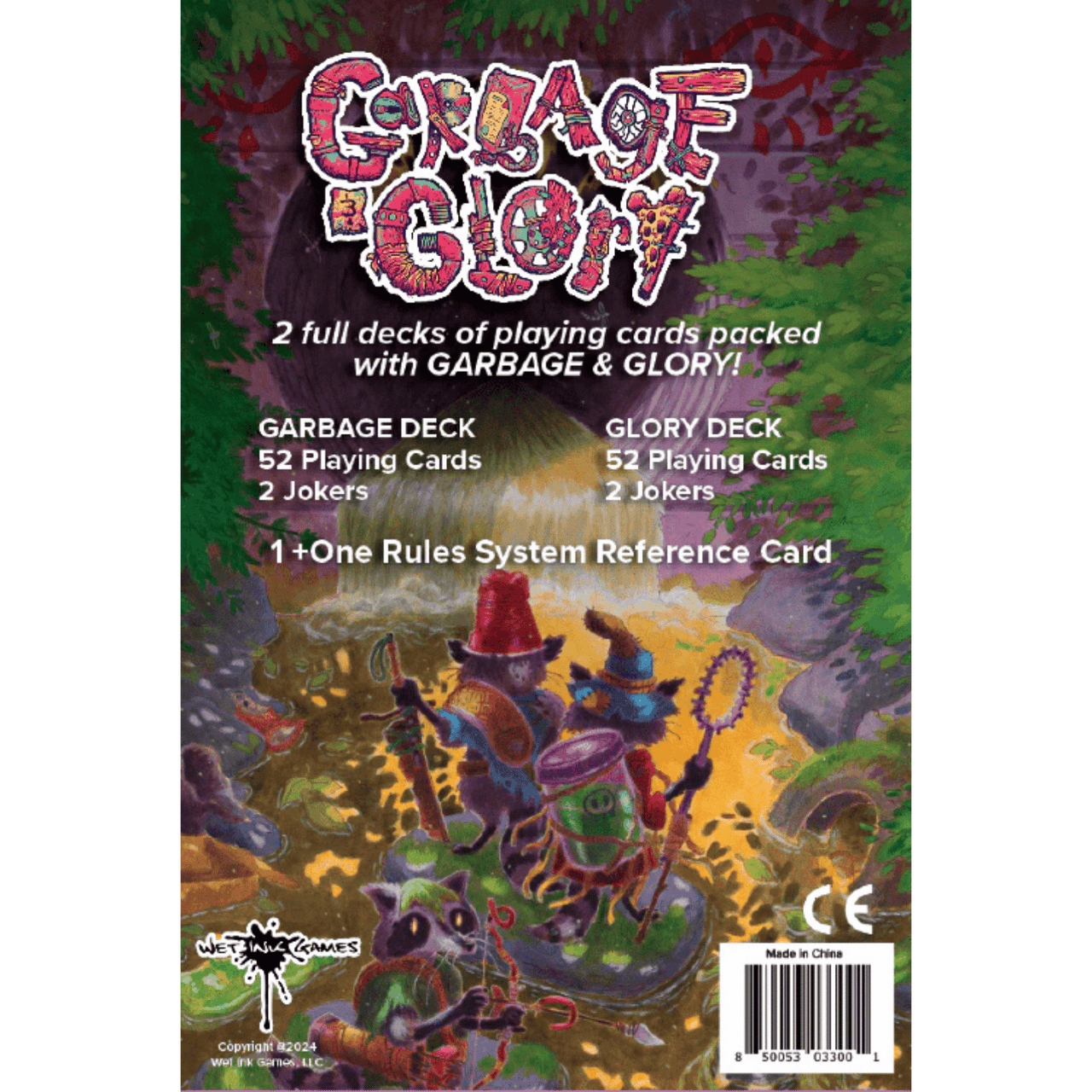 Garbage & Glory RPG: Playing Cards - Game Nerdz