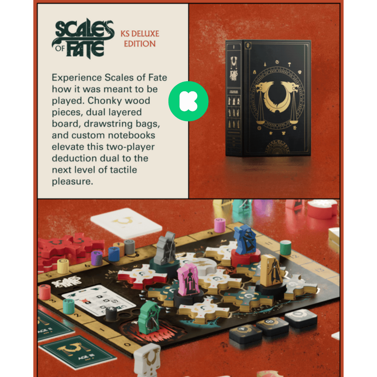 Scales of Fate: Deluxe Edition (Kickstarter) - Game Nerdz