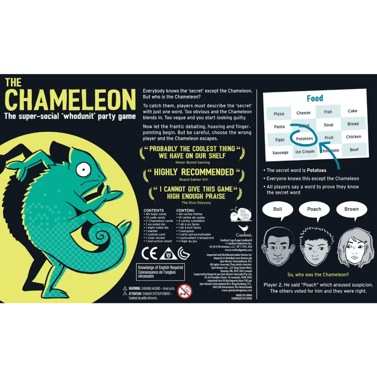The Chameleon - Game Nerdz