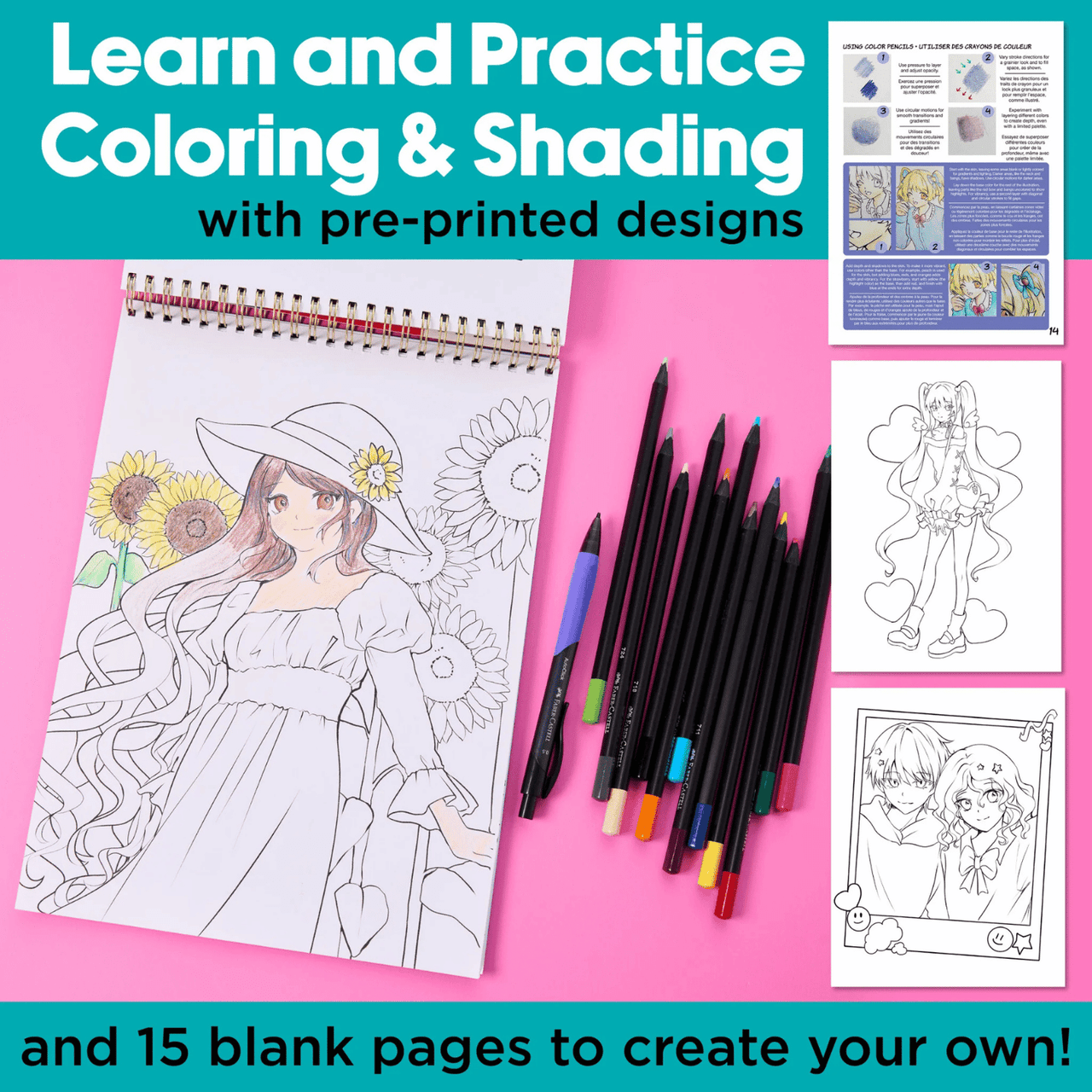 Anime Drawing Kit: Shojo Edition - Game Nerdz