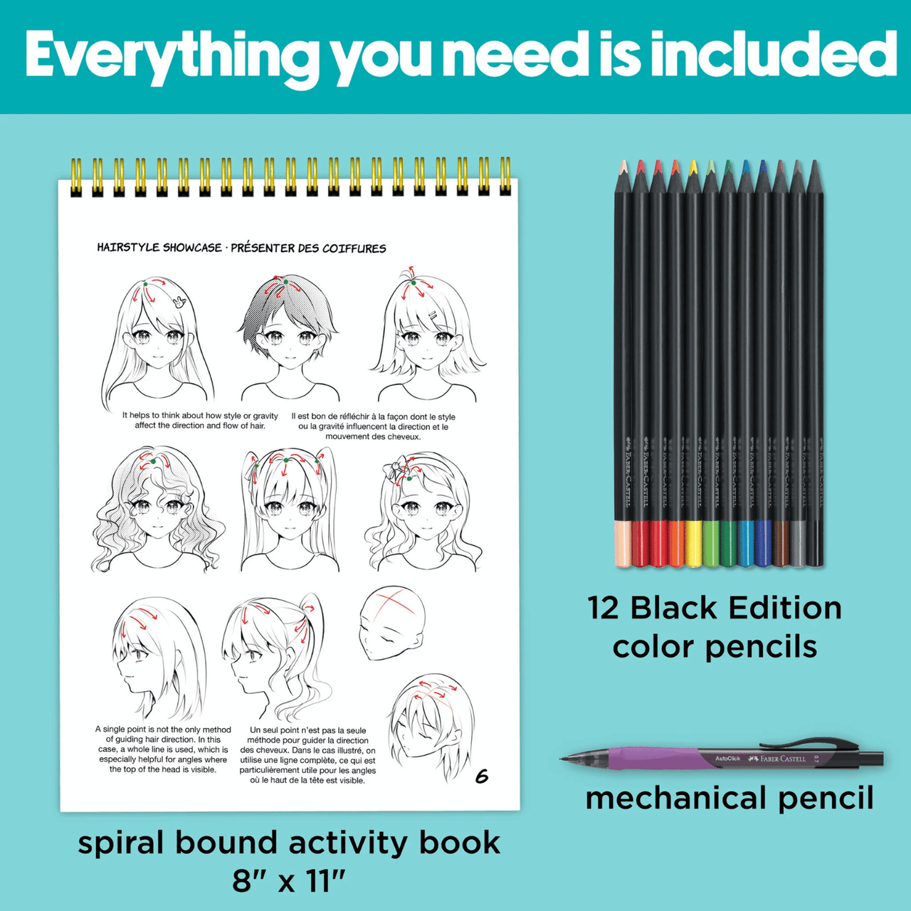 Anime Drawing Kit: Shojo Edition - Game Nerdz