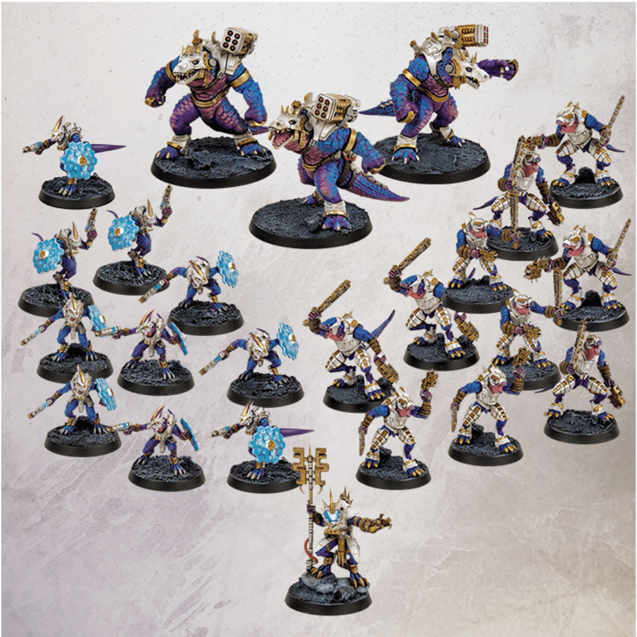 One Page Rules: Grimdark Future - Saurian Starhost Core Expansion ...
