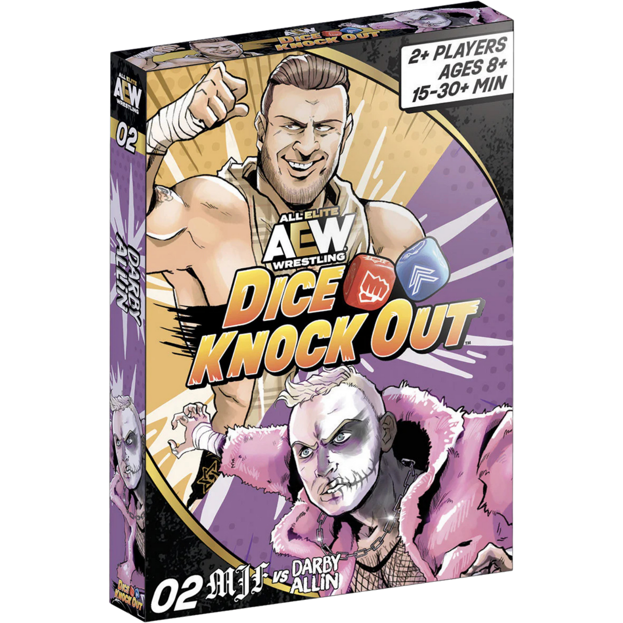 AEW Dice Knock Out: Set 02 - MJF vs Darby Allin (PREORDER) - Game Nerdz
