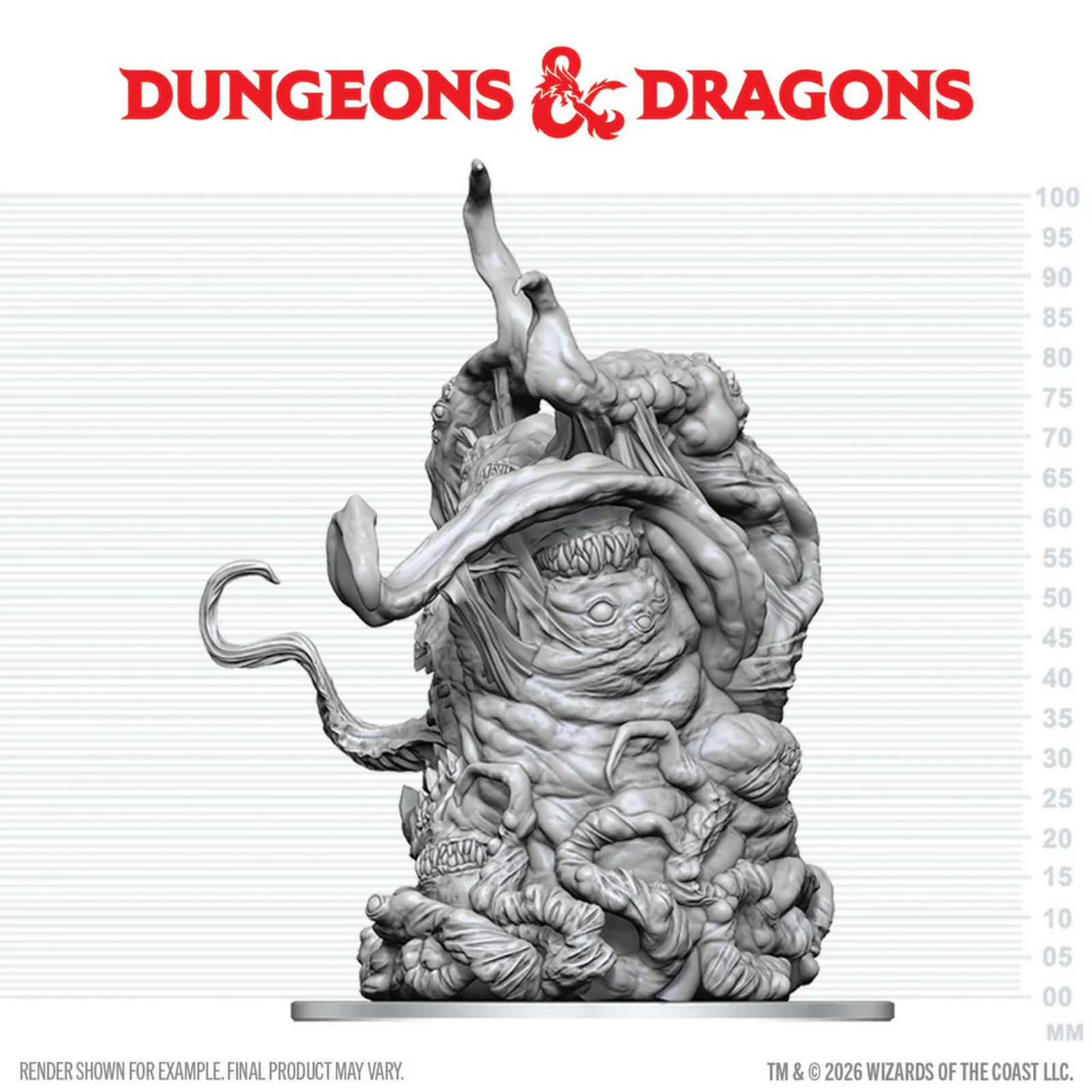 Dungeons & Dragons Nolzur's Marvelous Miniatures: Shoggoth (Unpainted ...