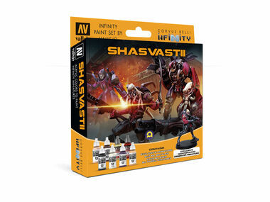 Infinity: Shasvastii - Paint Set w/ Exclusive Miniature - Game Nerdz