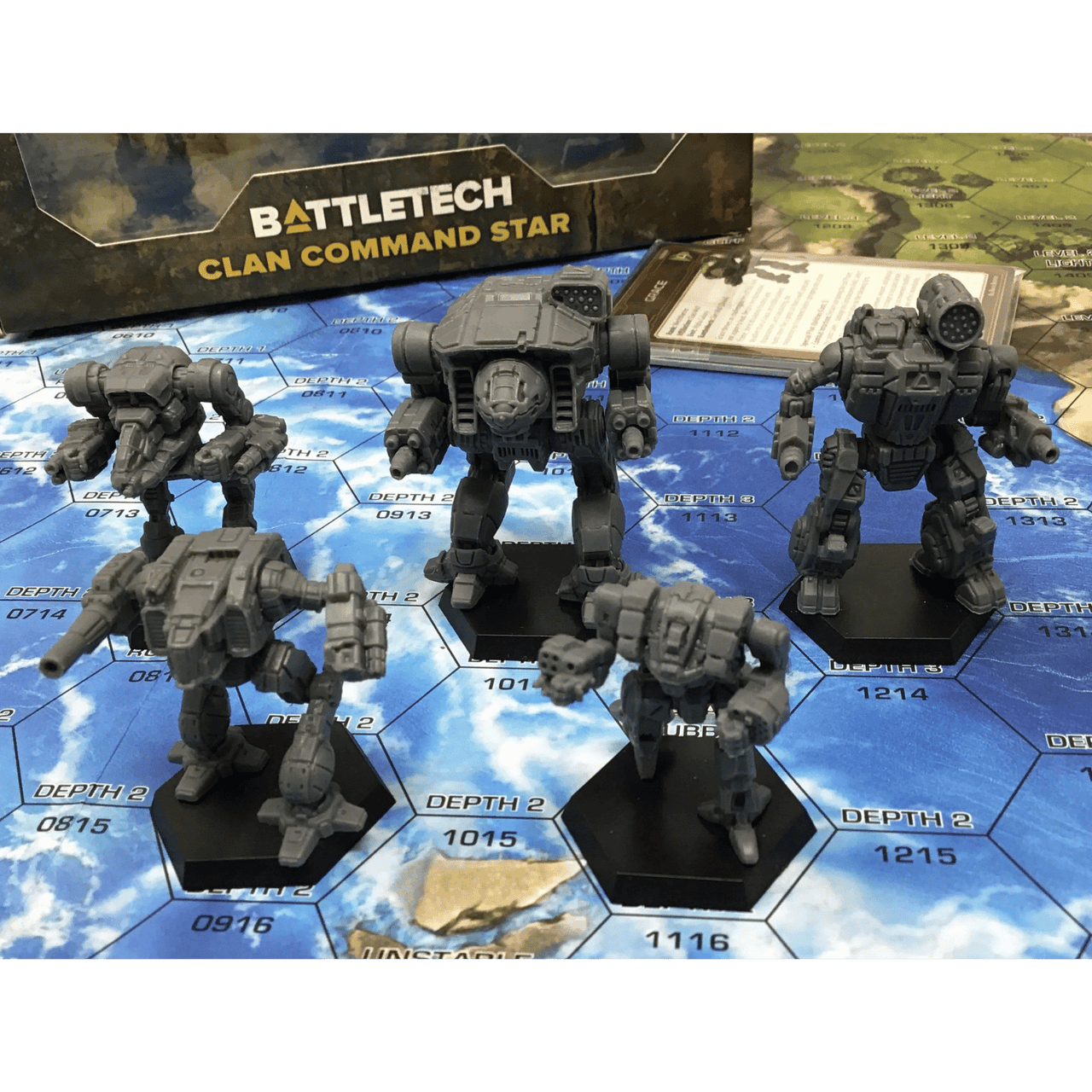 BattleTech: Miniature Force Pack - Clan Command Star - Game Nerdz