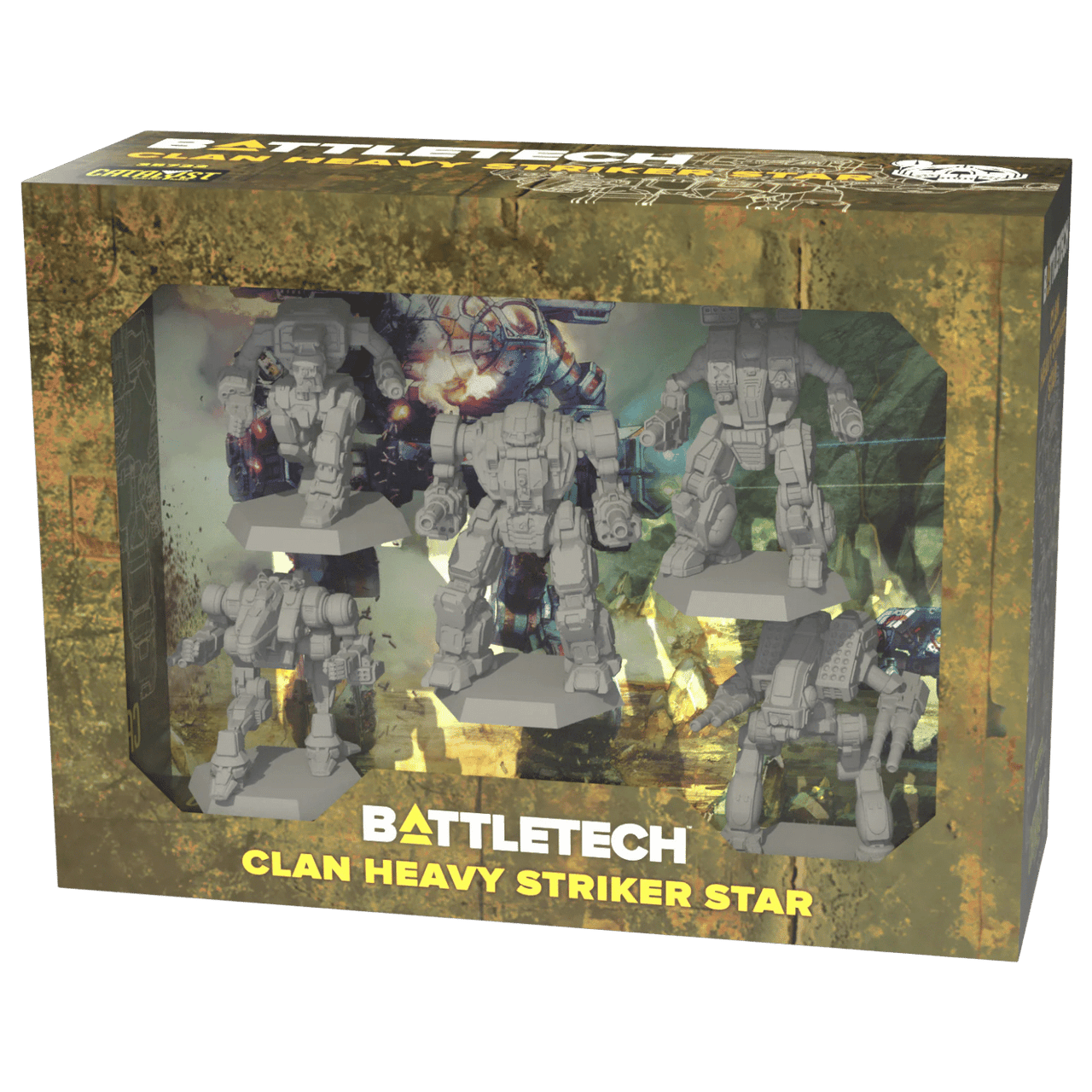 BattleTech: Miniature Force Pack - Clan Heavy Striker Star - Game Nerdz
