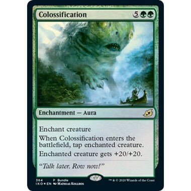 Colossification (UMP-364) - Ikoria: Lair of Behemoths Foil - Game Nerdz