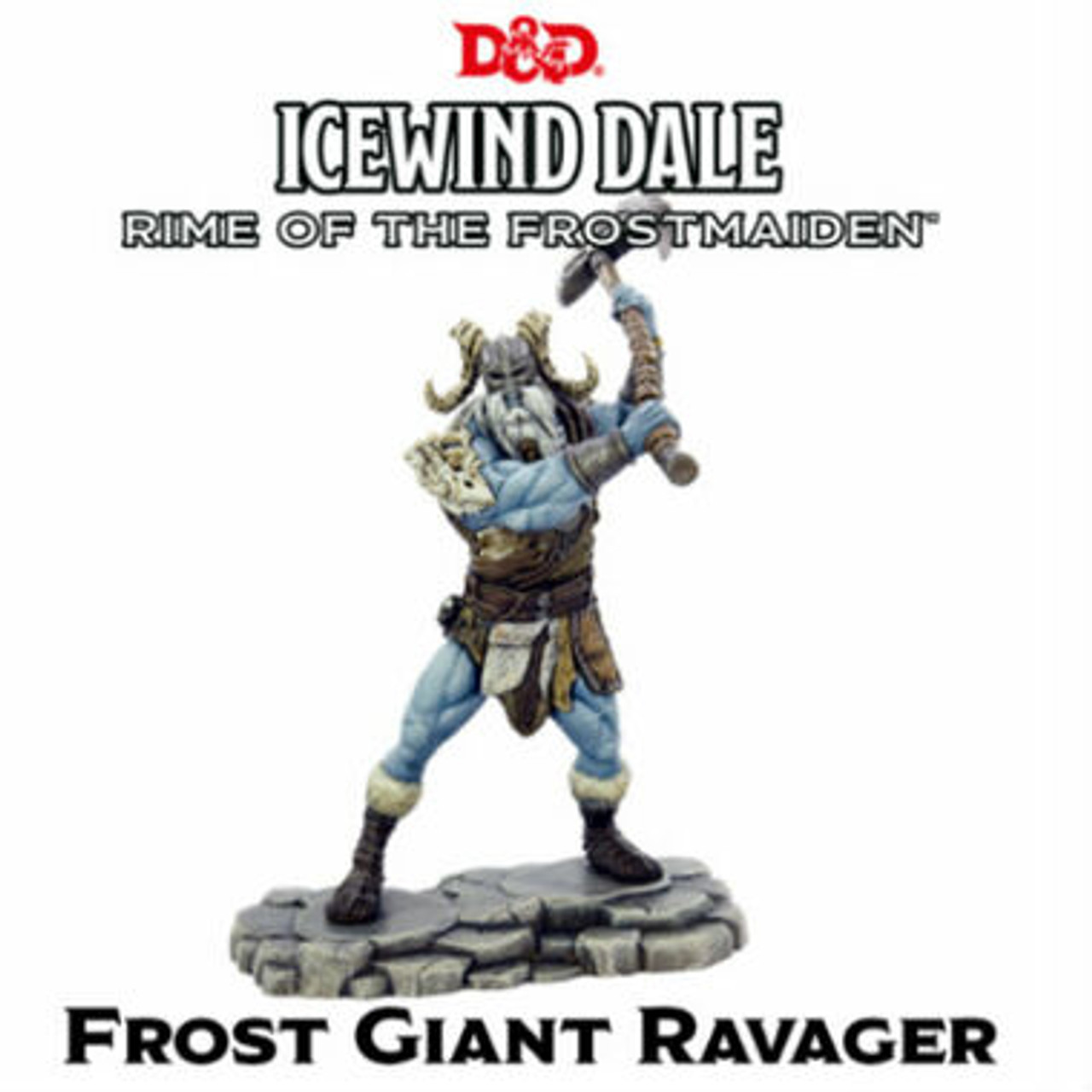 Dungeons & Dragons Miniatures: Icewind Dale - Rime of the Frostmaiden - Frost Giant Ravager ...