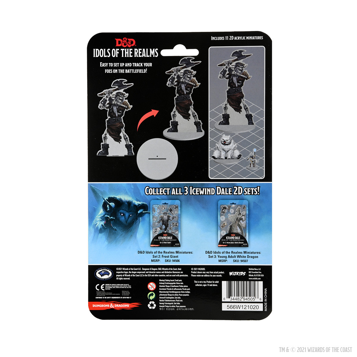 Dungeons & Dragons 2D Miniatures: Idols of the Realms - Icewind Dale ...