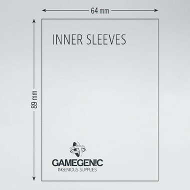 Gamegenic Sleeves: Matte Double Sleeving Pack (100ct) - Game Nerdz