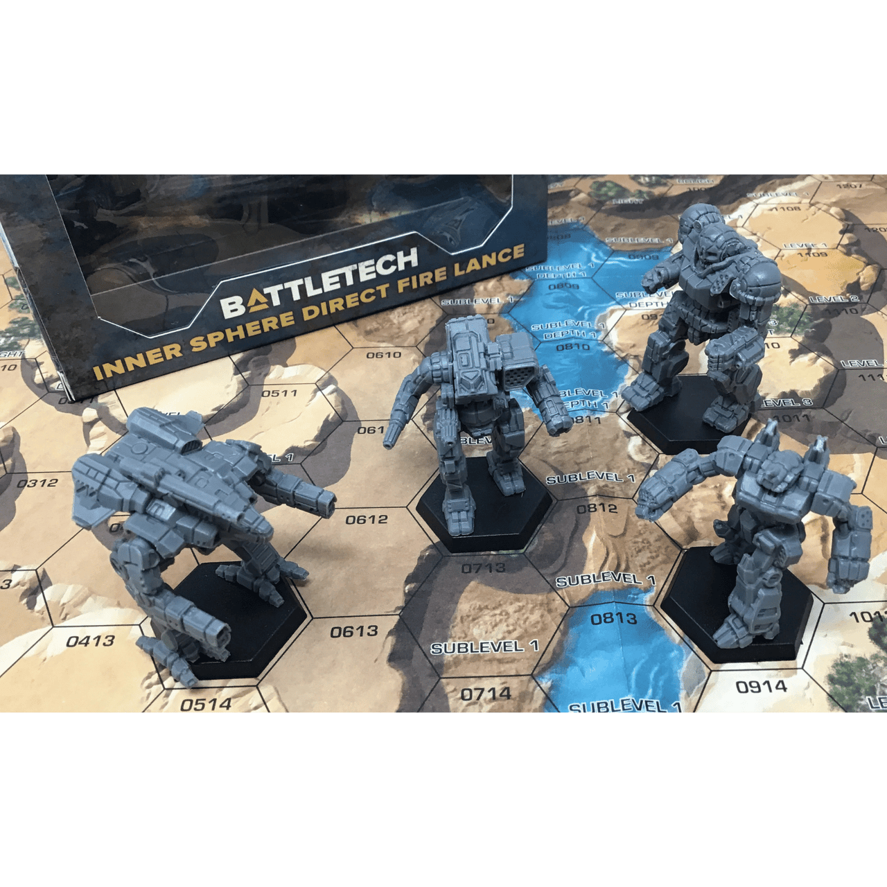 BattleTech: Miniature Force Pack - Inner Sphere Direct Fire Lance ...