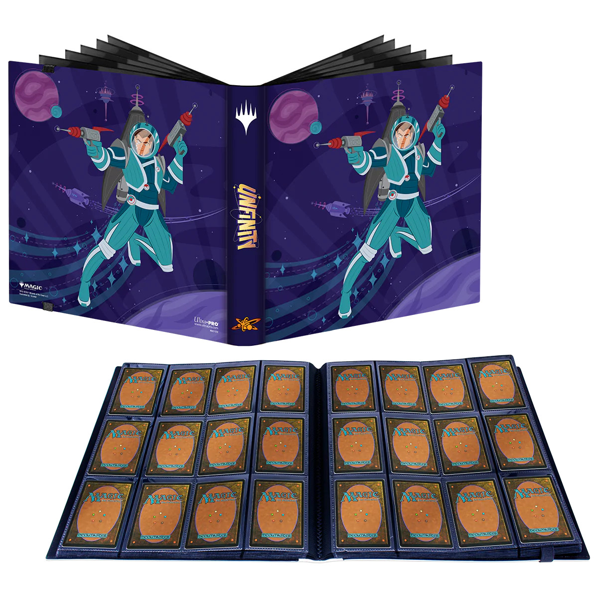 Ultra Pro Binder: Unfinity - Space Beleren (12-Pocket) - Game Nerdz