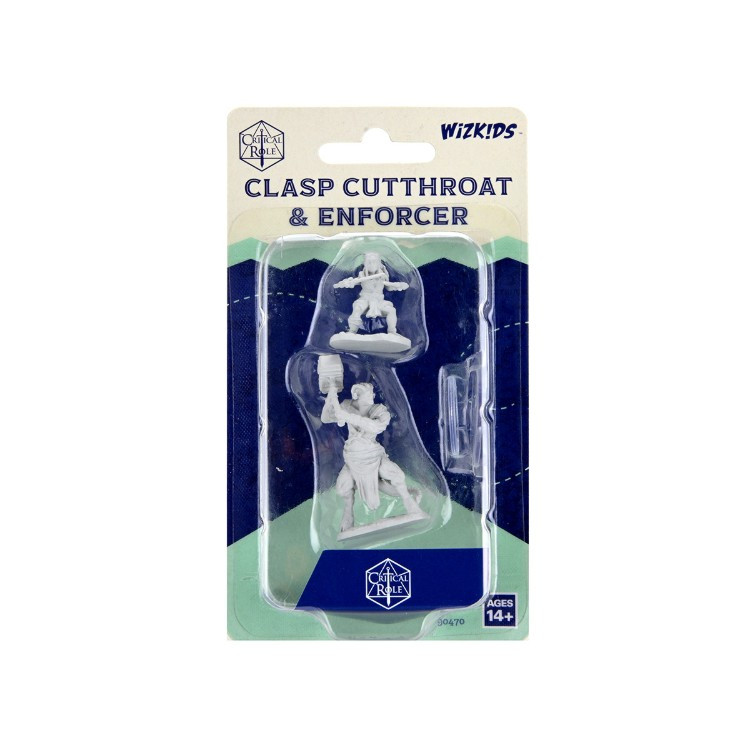 Critical Role Unpainted Miniatures: Clasp Cutthroat & Enforcer (Wave 2 ...