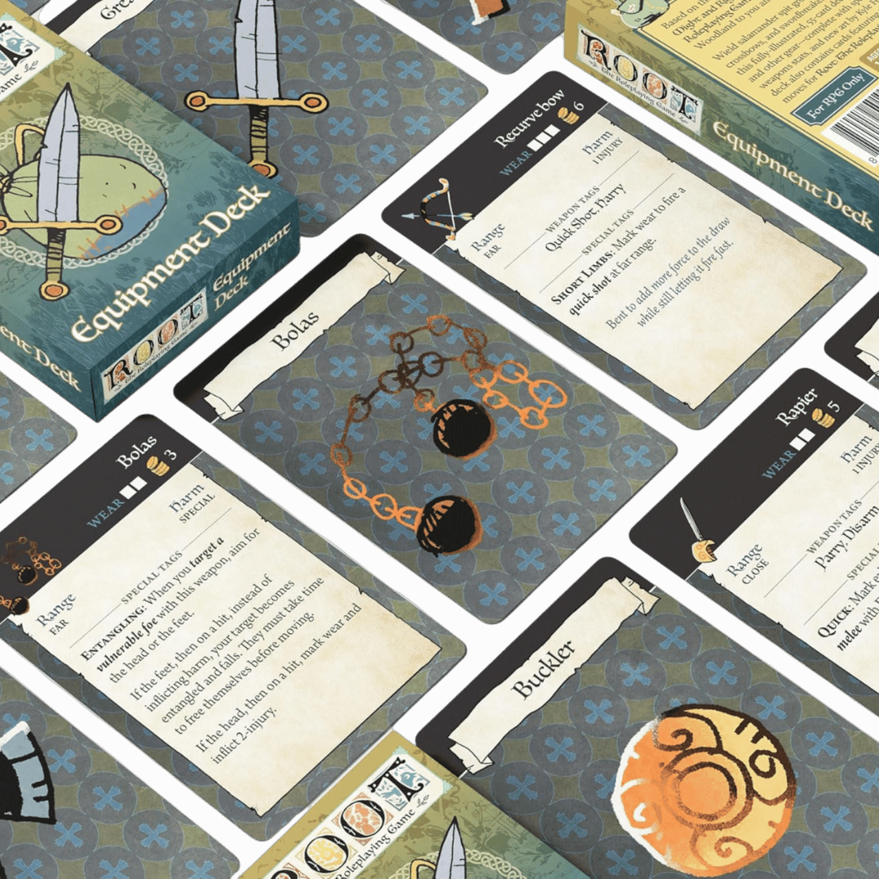 Root RPG: Deck of Equipment - Game Nerdz