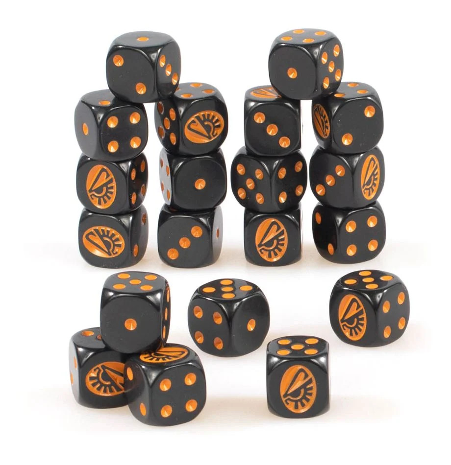 Warhammer 40K Kill Team: Corsair Voidscarred - Dice Set - Game Nerdz