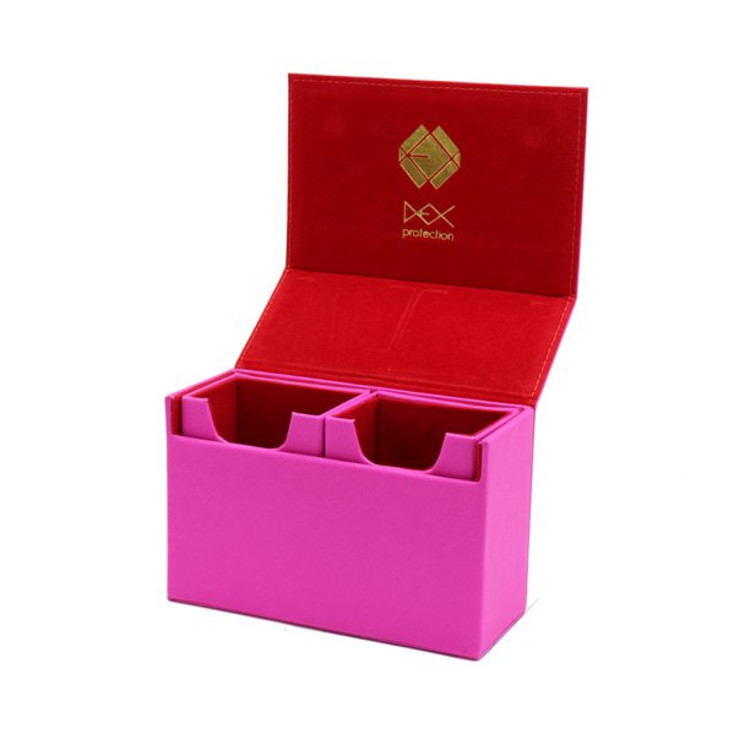 Dex Dualist Deck Box (Pink) - Game Nerdz