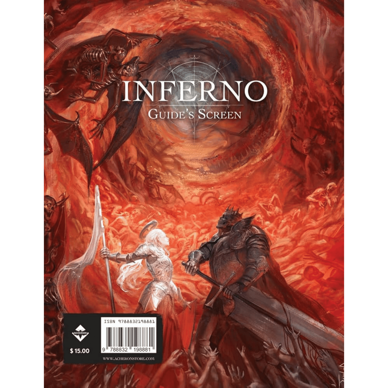 Inferno RPG: Guide's Screen (5E) - Game Nerdz