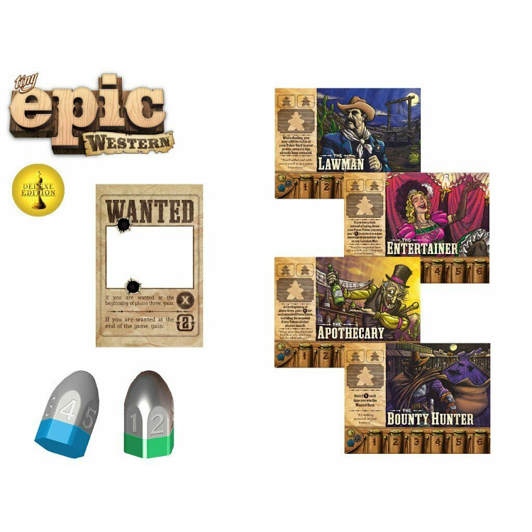Tiny Epic Western: Deluxe Content Promo Pack - Game Nerdz