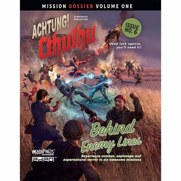 Achtung! Cthulhu 2D20 RPG: Behind Enemy Lines - Mission Dossier Vol. 1 - Game Nerdz