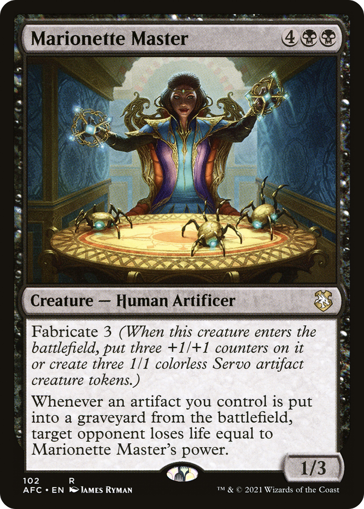 Marionette Master (AFC-102) - Forgotten Realms Commander - Game Nerdz