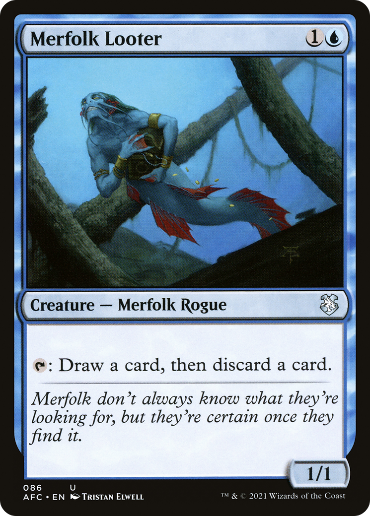 Merfolk Looter - Forgotten Realms Commander - Game Nerdz