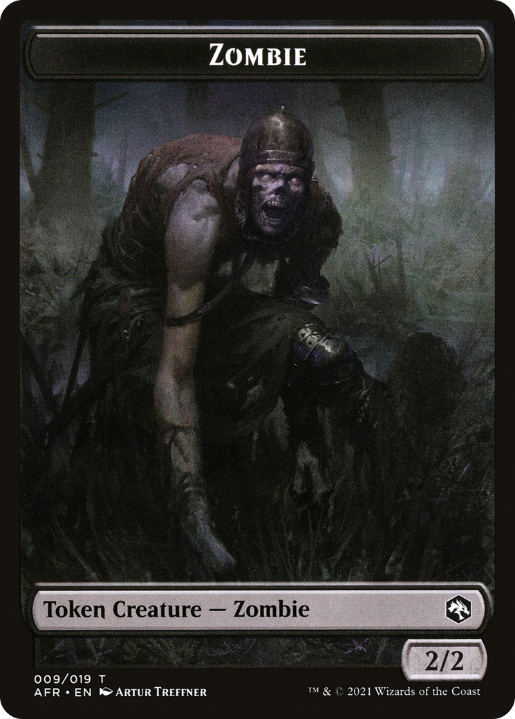 Zombie (AFR-009) - Adventures in the Forgotten Realms Tokens Foil ...